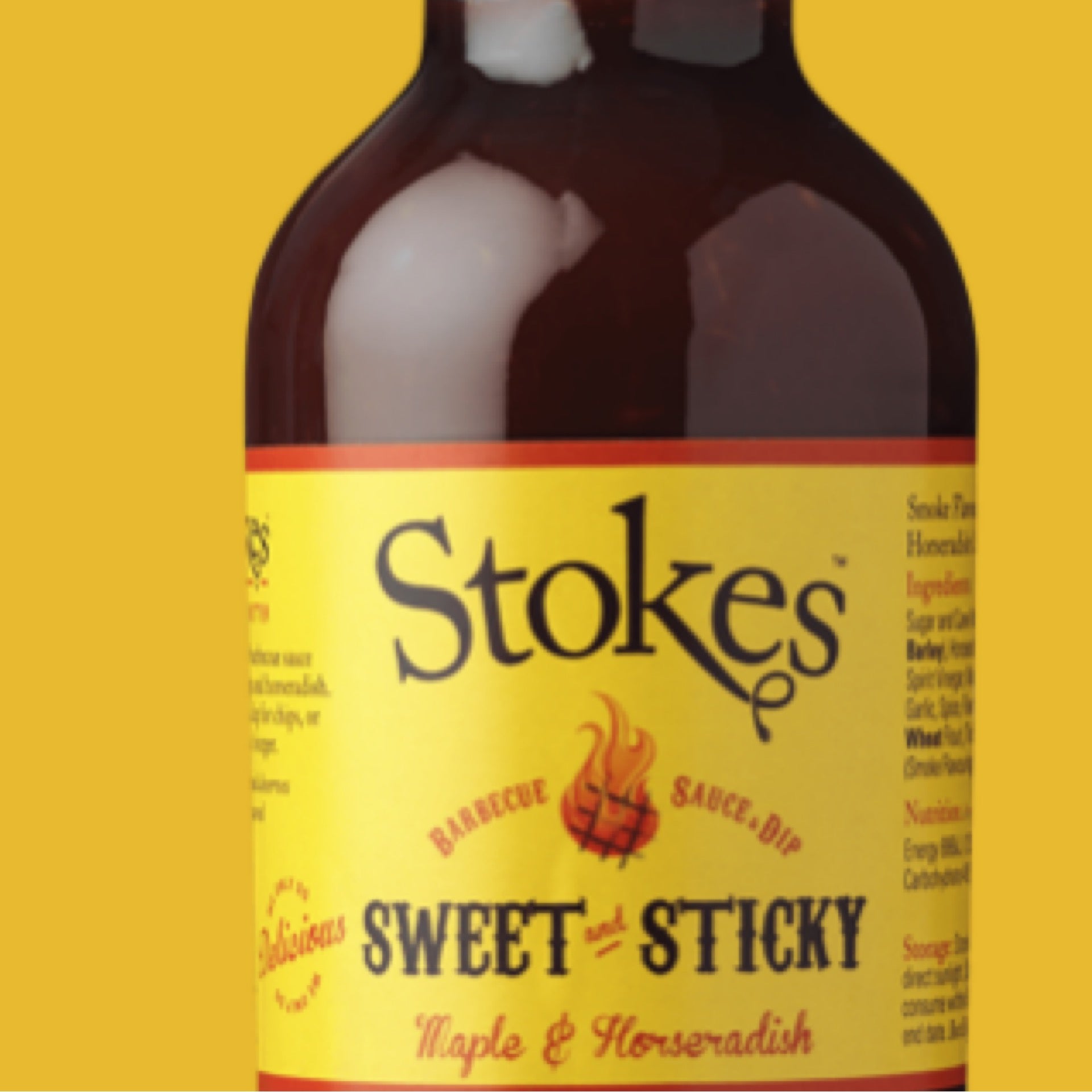 🌱 Stokes Sweet & Sticky BBQ Sauce 325g | Deli @ Castle Ashby