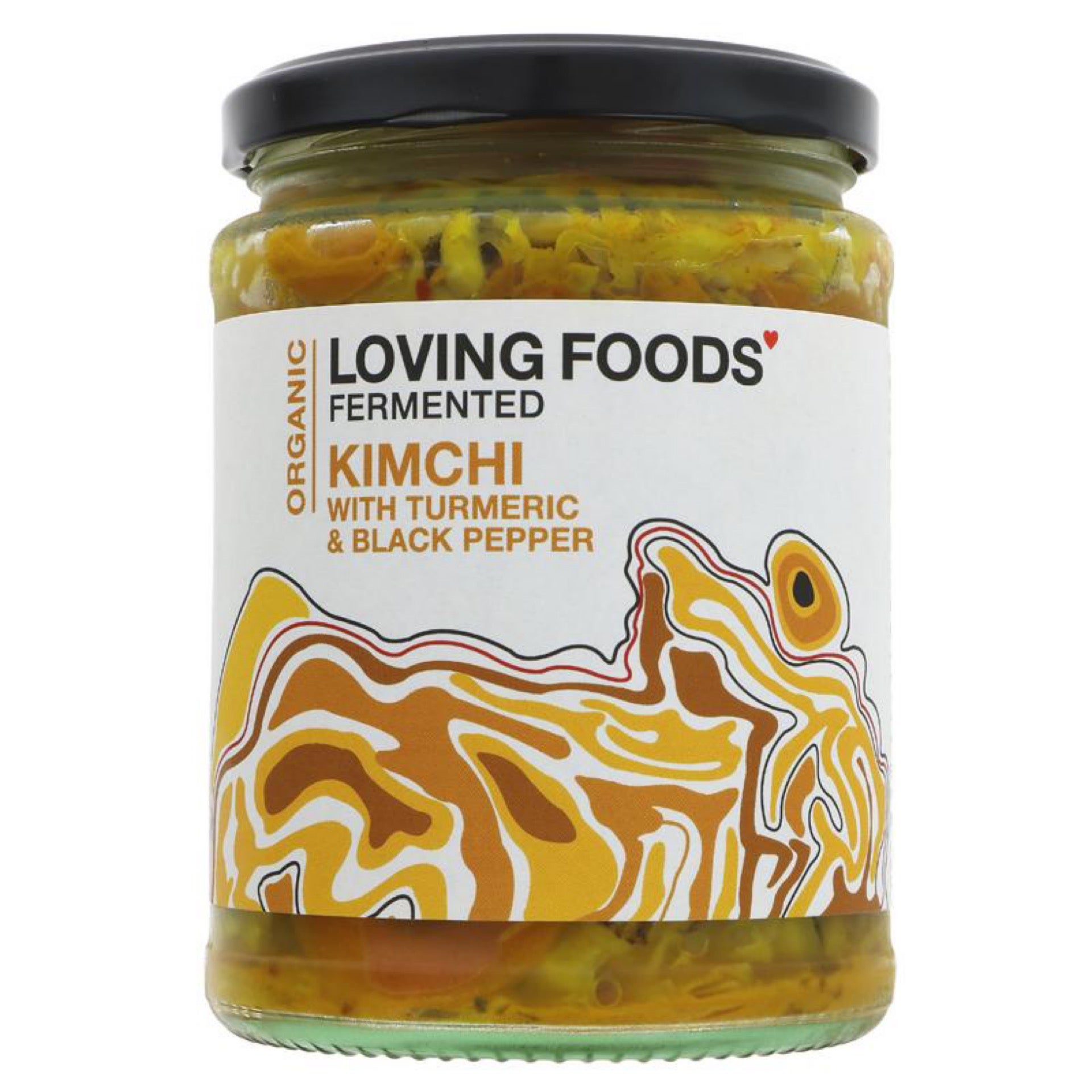 🌾 Loving Foods Turmeric & Black Pepper Kimchi 500g | Deli @ Castle Ashby