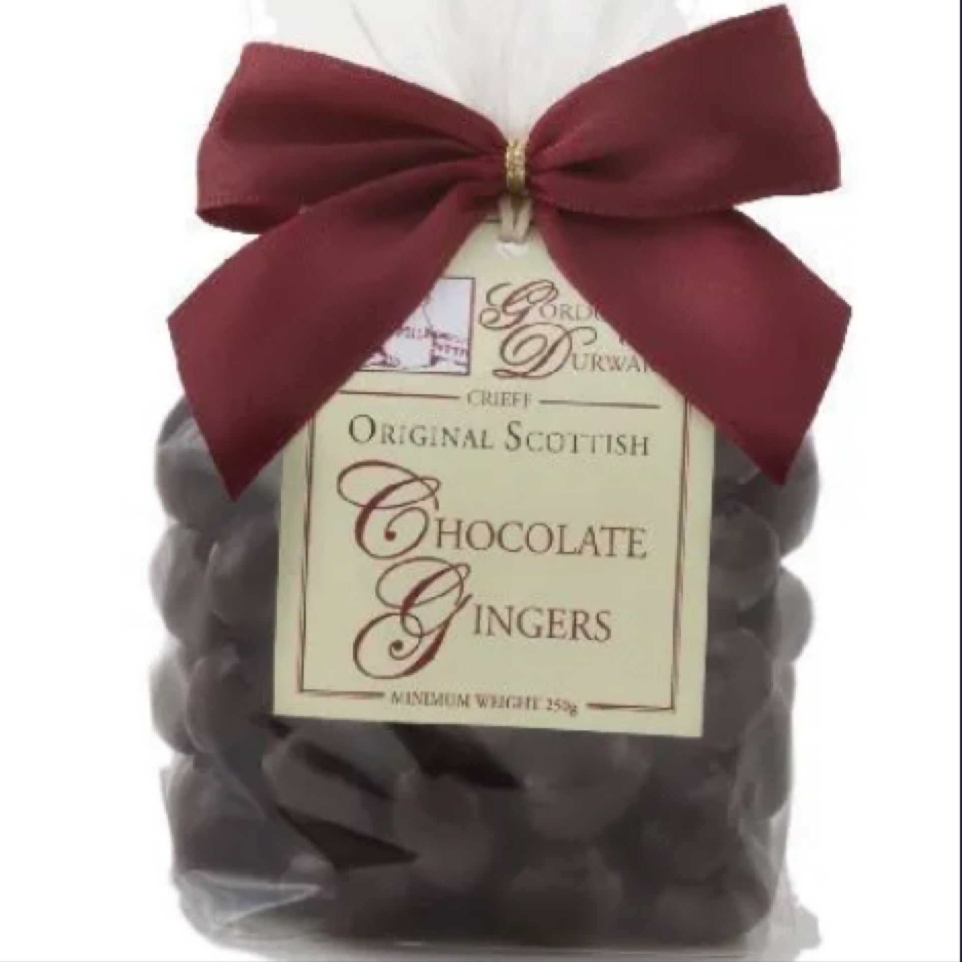 🌱 Gordon Durward Dark Chocolate Covered Ginger 250g | Deli @ Castle Ashby
